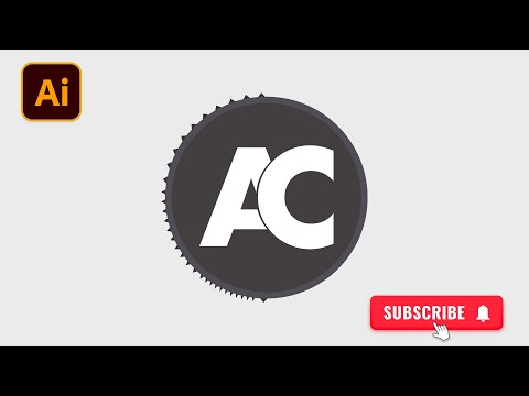 AC logo design illustrator | letter logo design illustrator 2024 #logo #logodesigner #logodesign