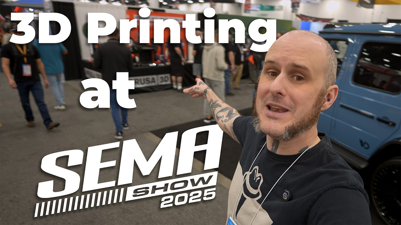 The Future of Custom Cars?! - 3D Printing at SEMA 2025!