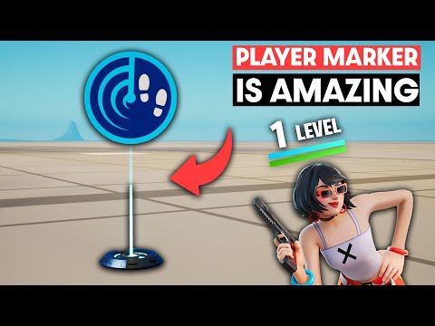 How to use PLAYER MARKER IN FORTNITE CREATIVE!