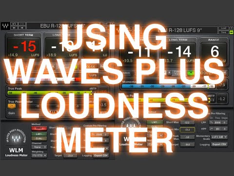 Waves WLM Plus Loudness Meter iMuso
