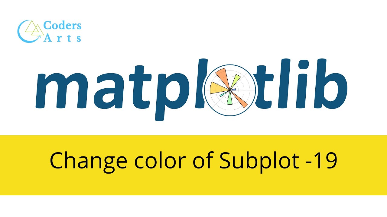 How To Change Color of Subplot - 19 | Matplotlib Tutorial