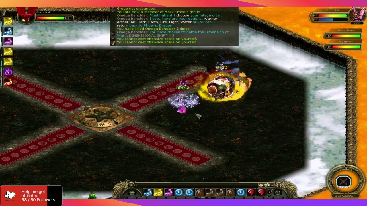 T4C Fantasy Killing Omega