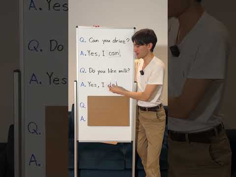 How to answer Yes/No questions in English #english #language