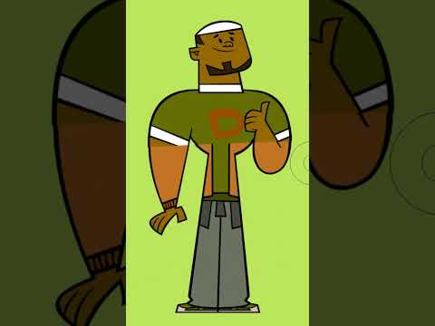 DJ Redesign 🟩 Total Drama Island #totaldrama