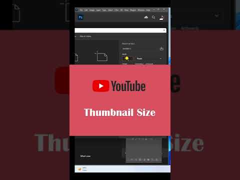 YouTube Thumbnail Size in photoshop