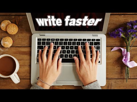 MUSIC TO WRITE FASTER & BETTER ✏️ | Click play, relax, and get those creative juices flowing