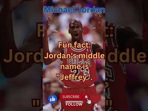 Sports Fun Facts: Michael Jordan| #shorts #youtubeshorts