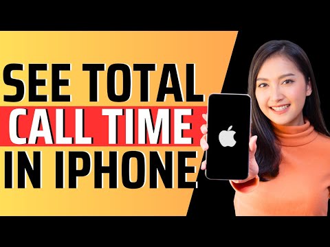 How to see total call time in iphone - Full Guide 2024