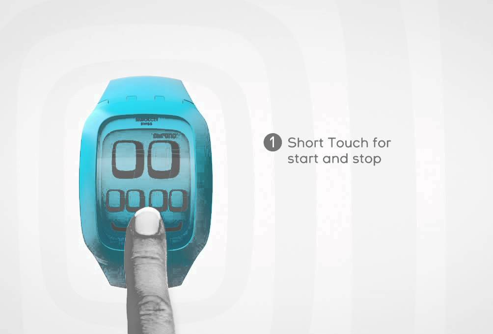 Swatch Touch: User Manual Chrono Function