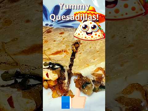 Spinach, Corn and Cheese Quesadillas🌮🌮👨🏻🍳 #quesadillas #mexicanfood