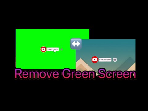 HOW TO REMOVE GREEN SCREEN BACKGROUND SUBSCRIBE BUTTON USING KINEMASTER
