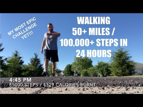 What Walking 100,000 Steps in a Single Day Did to This Guy's Body