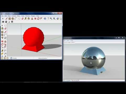 Using HDRi's in Shaderlight for SketchUp