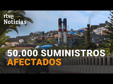 La PALMA comienza a RECUPERAR la LUZ tras un APAGÓN que ha AFECTADO a TODA la ISLA | RTVE