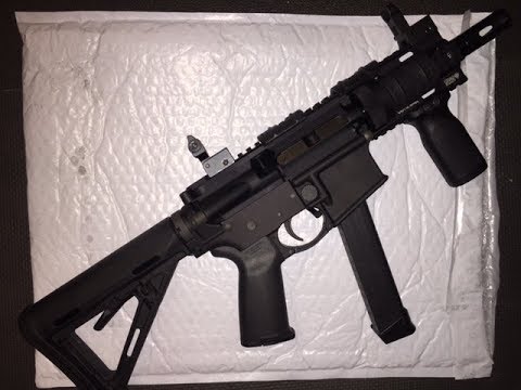 AR 9mm (with TorkMag) SBR Upper Build on NFA Registered Lower