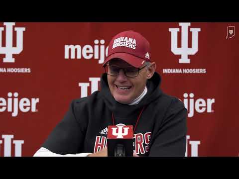 Watch: IU football coach Tom Allen with final thoughts on Wisconsin ...