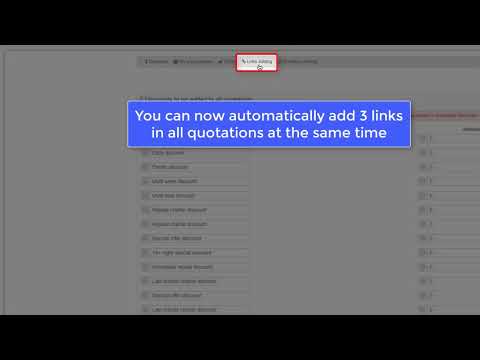 Proposal: Simultaneous Changes - Links Adding