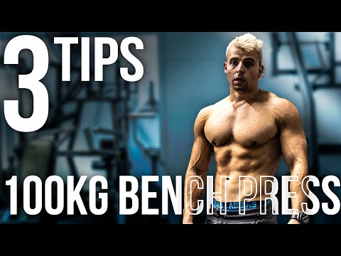 3 Things You MUST Do To Get A 100kg/225lb Bench Press!!