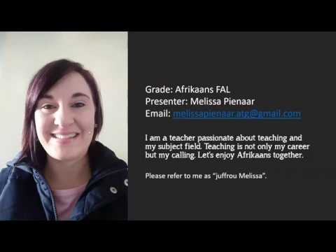 Grade 8 - Afrikaans | 1 June 2020 | Versamelname