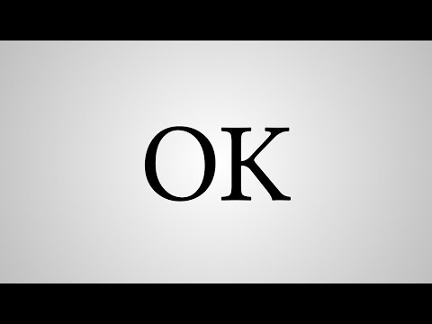 What Does "OK" Stand For?