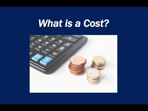 What is a Cost?