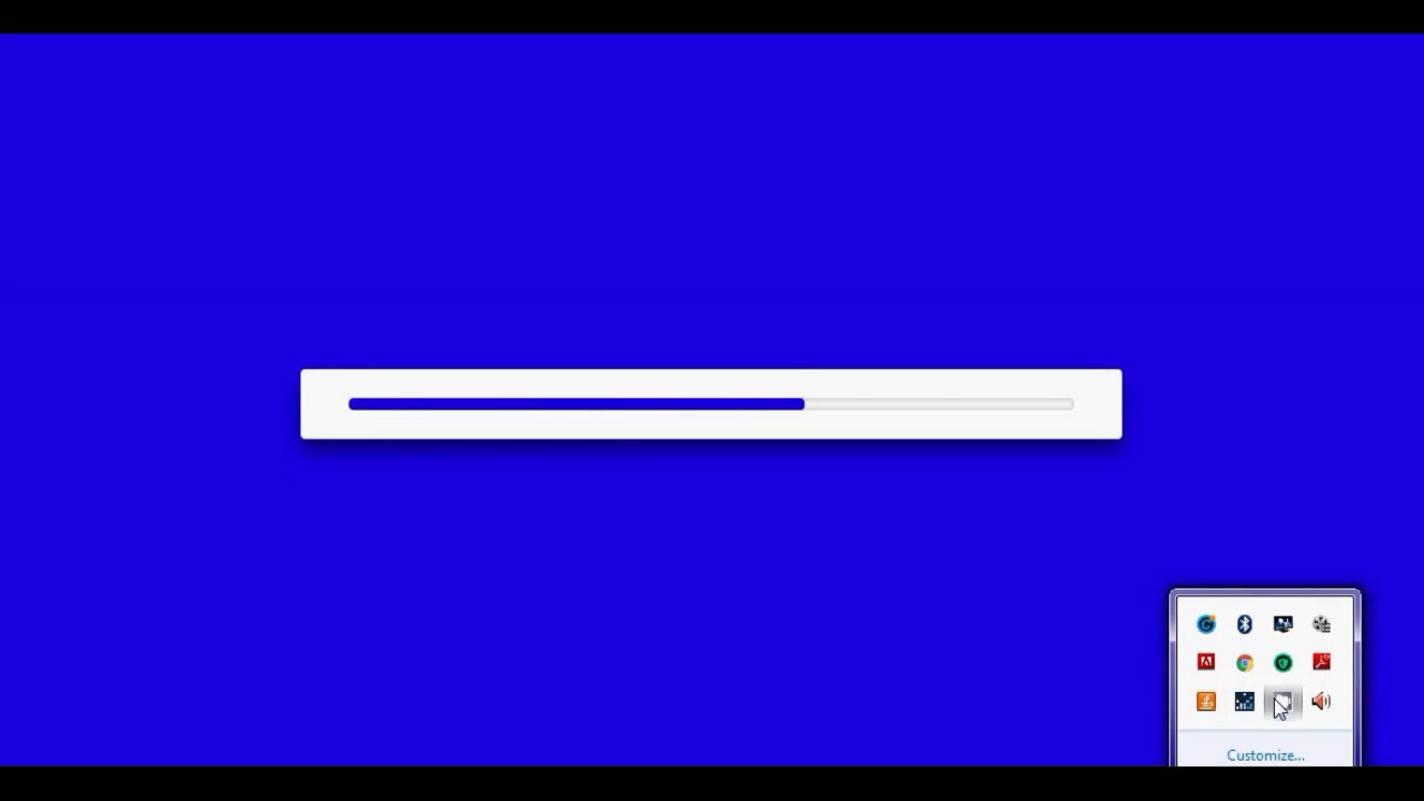 Loading Progress bar with changing Background Color - Url In Description