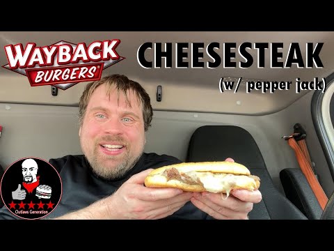 Wayback Burgers - Cheesesteak Sandwich Review