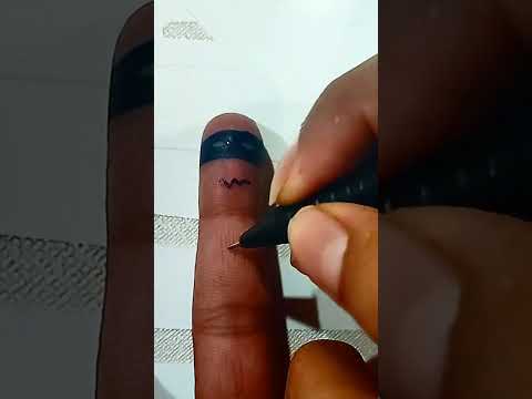 cute fingers drawing, emoji finger drawing #shorts #viral #emoji