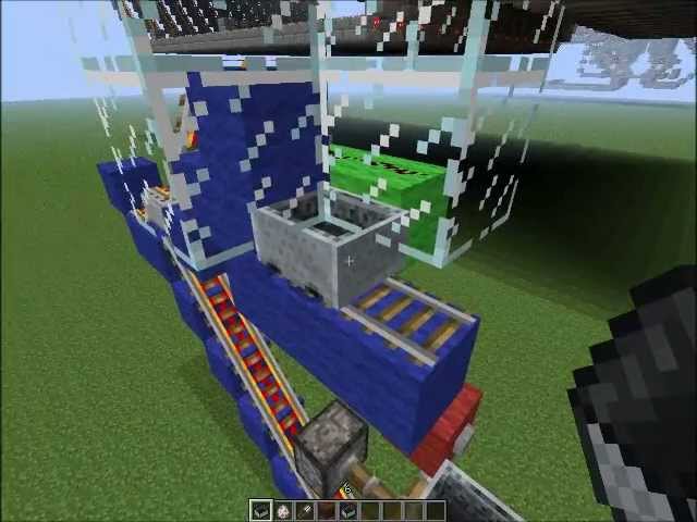 2-Block Wide Tileable Semi-Automatic Wool Harvester [SMP] Minecraft Map