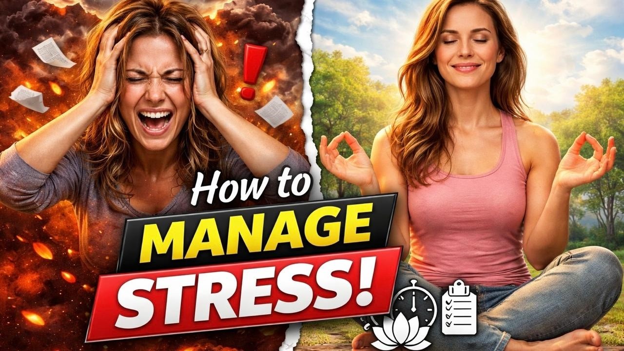 STRESS MANAGEMENT TIPS- CALM YOUR MIND INSTANTLY/ Serene Health and Wellness Hub