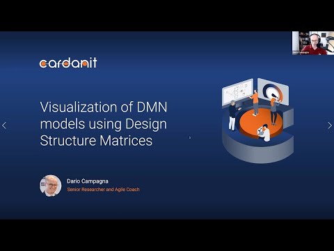 DecisionCAMP 2020: Dario Campagna. Visualization of DMN models using Design Structure Matrices