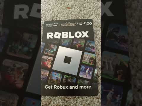 Free robux gift card code sub!