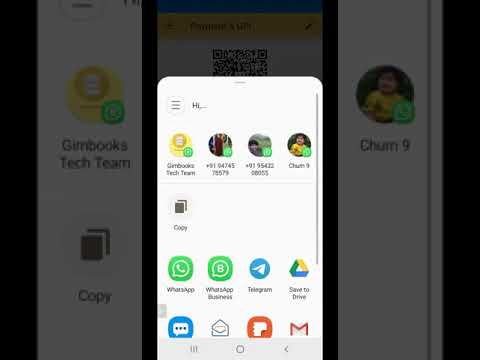 Generate Payment link for Invoices using GimBooks App.
