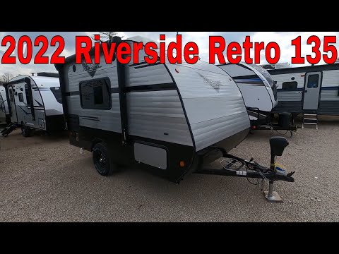 2022 Riverside Retro 135 - Retro-Cool Ultra- Lite Travel Trailer - Off-Road Package.