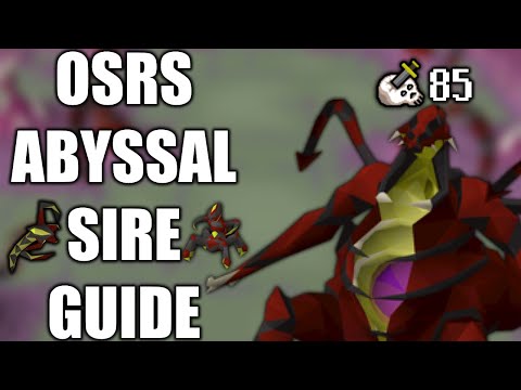 OSRS Abyssal Sire Boss Guide - Mid LVL Friendly