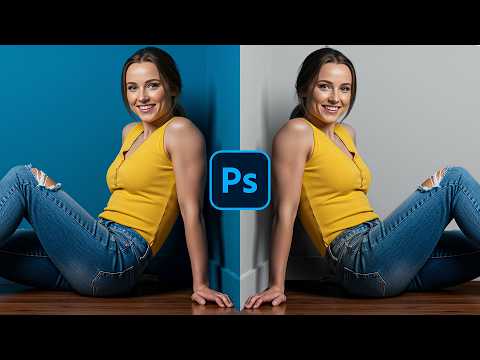Change Background Color in Photoshop Without Messy Edges