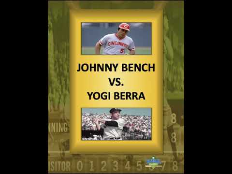 MLB Player Showdown Quiz Johnny Bench vs. Yogi Berra #mlbshorts #baseballtrivia