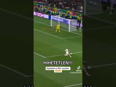 Európa bajnokság Csoboth Kevin gól#csobothkevin#football #foci #magyarfoci