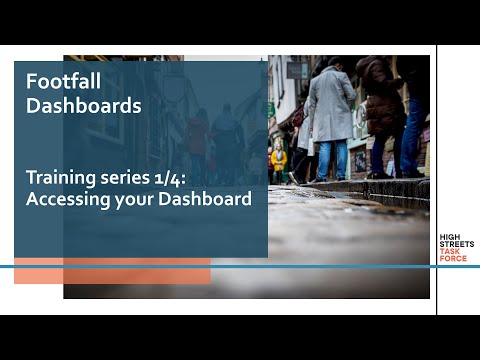 Accessing your Footfall Dashboard