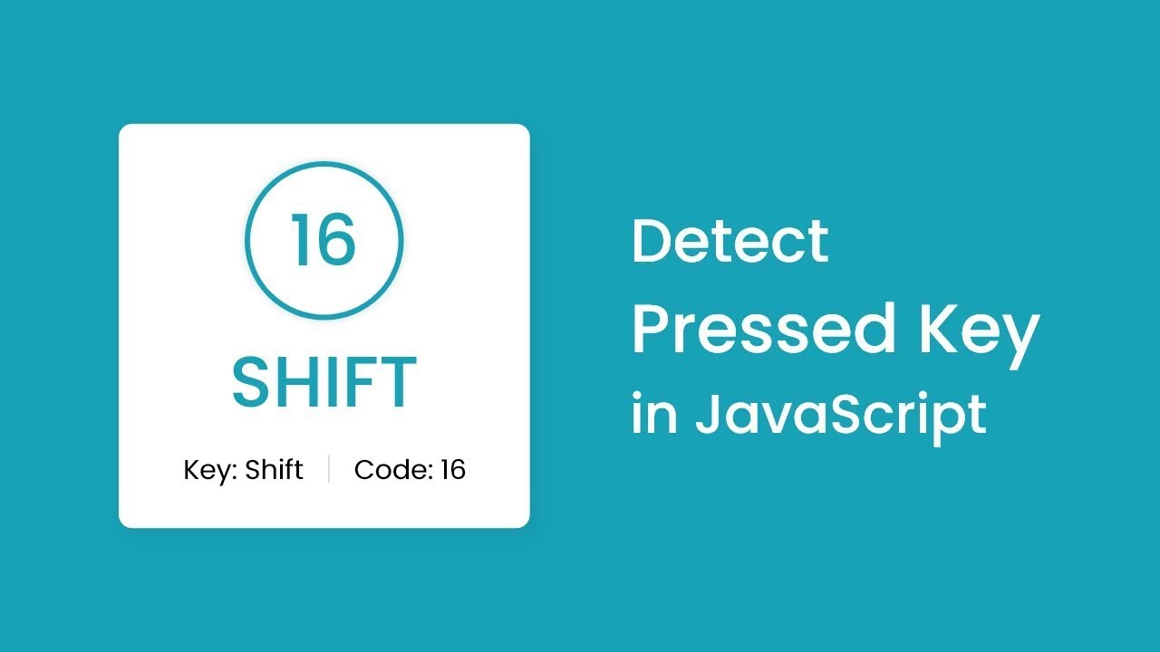 Detect Pressed Key in HTML CSS & JavaScript | Detect Key Presses in JavaScript