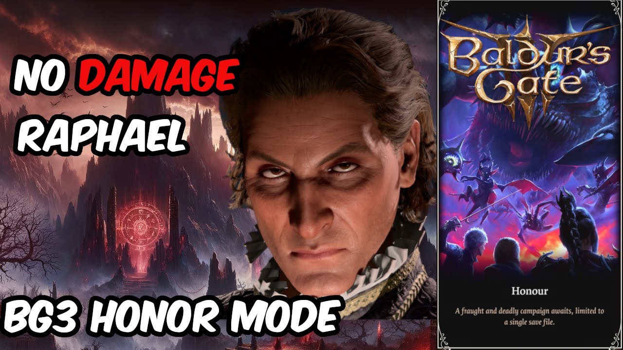 How to DEFEAT RAPHAEL | Baldurs Gate 3 HONOR MODE