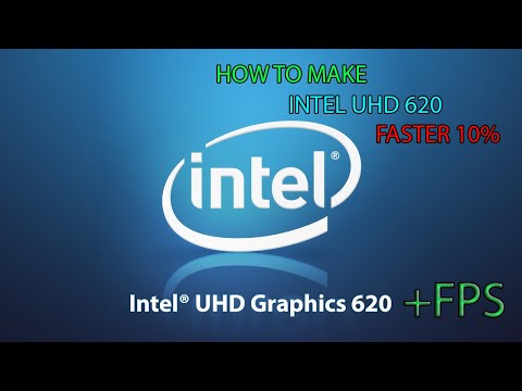 How to make Intel UHD 620 faster 10% on every game