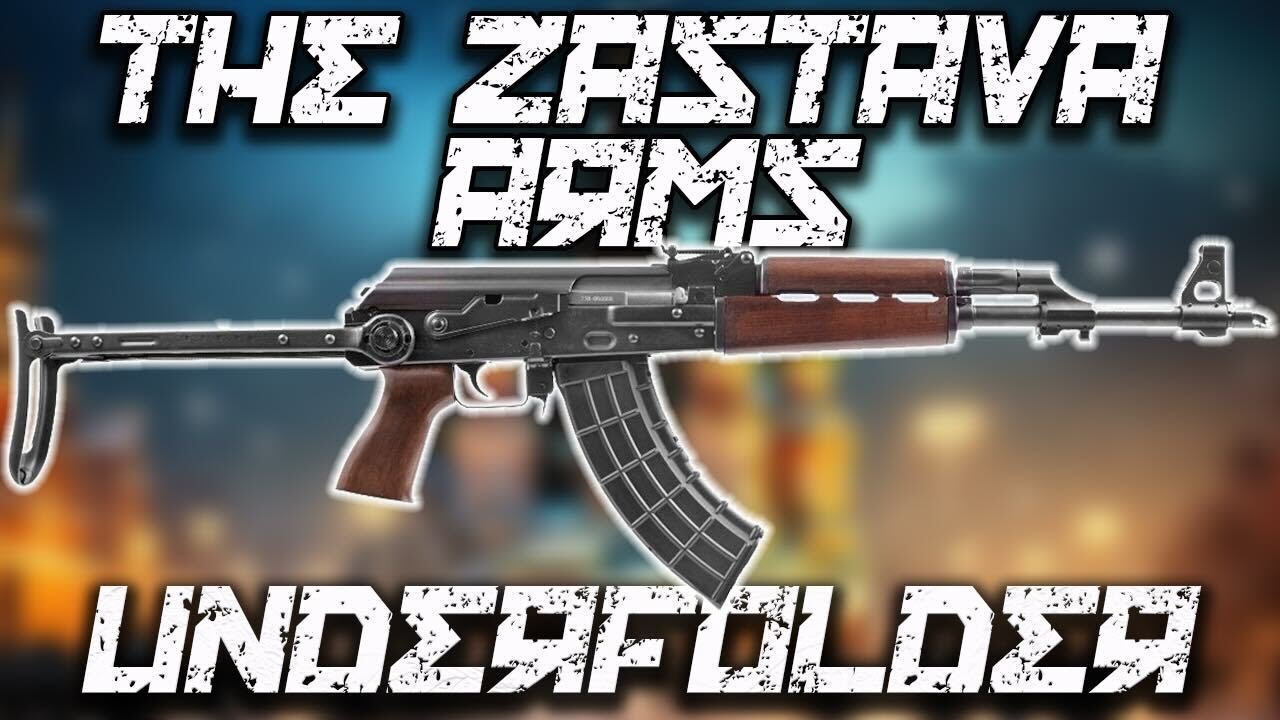 Zastava Arms M70 ZPAP Underfolder AK-47 Rifle, 16.3", Bulged Trunnion