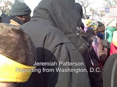 JP reports from D C at 12 Noon Jan 20