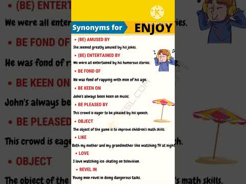 Synonyms of "Enjoy"|prepare for IELTS|english speaking practice word #viral #shortvideo #shorts