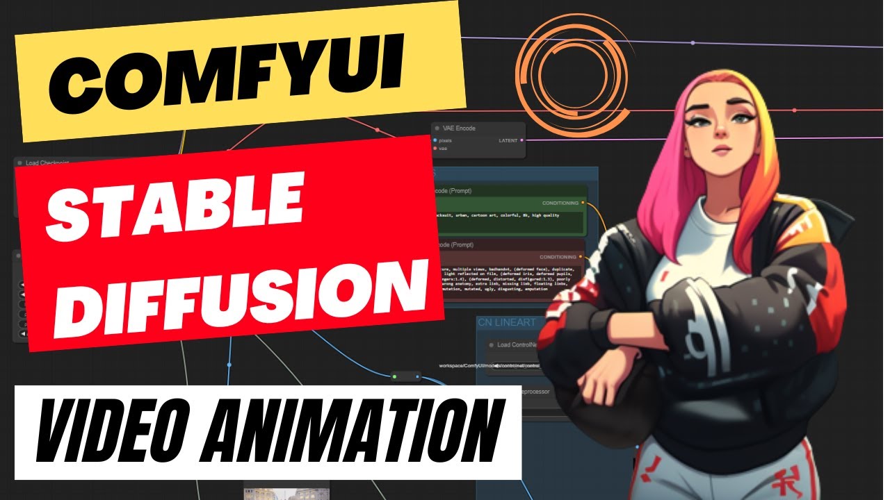 ComfyUI ControlNet animation (with TemporalNet) - Stable Diffusion