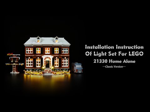 Installation Instruction Of Light Set For LEGO 21330 Home Alone.