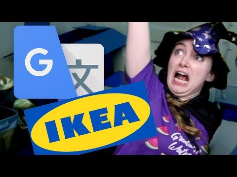 IKEA INSTRUCTIONS MEETS GOOGLE TRANSLATE
