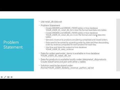01 Spark SQL - Pyspark - Introduction