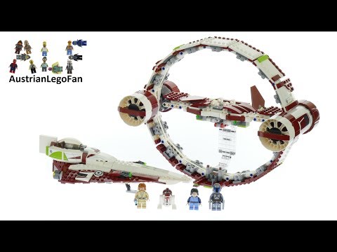Lego Star Wars 75191 Jedi Starfighter™ With Hyperdrive - Lego Speed Build Review